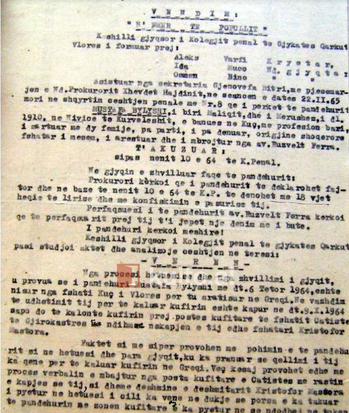 Nga Torontoja e Kanadasë në Kuç të Vlorës dhe më pas në burg, historia ...