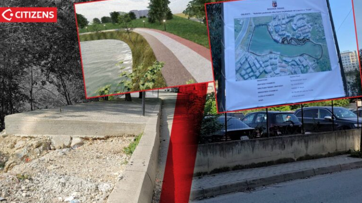 Kompania “5D” punime gjysmake te Liqeni i Thatë - Ditar.al