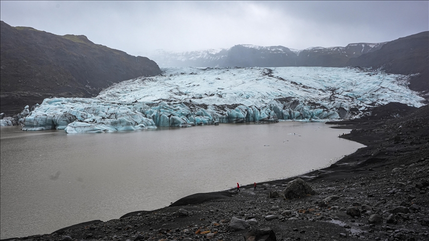 Akullnaja Vatnajokull e Islandës pakësohet, ndryshimet klimatike po ...